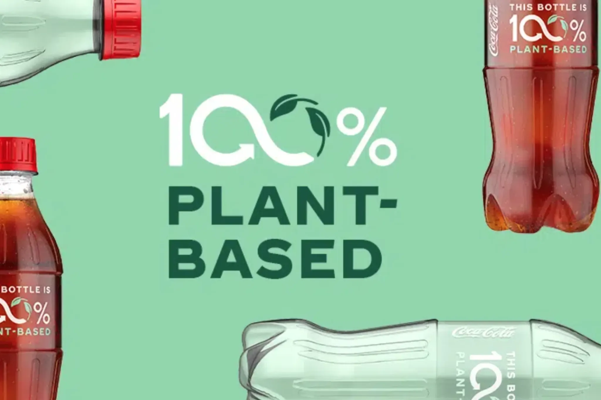 Coca-Cola tiene una gran noticia Eco: su nueva botella es 100% vegetal