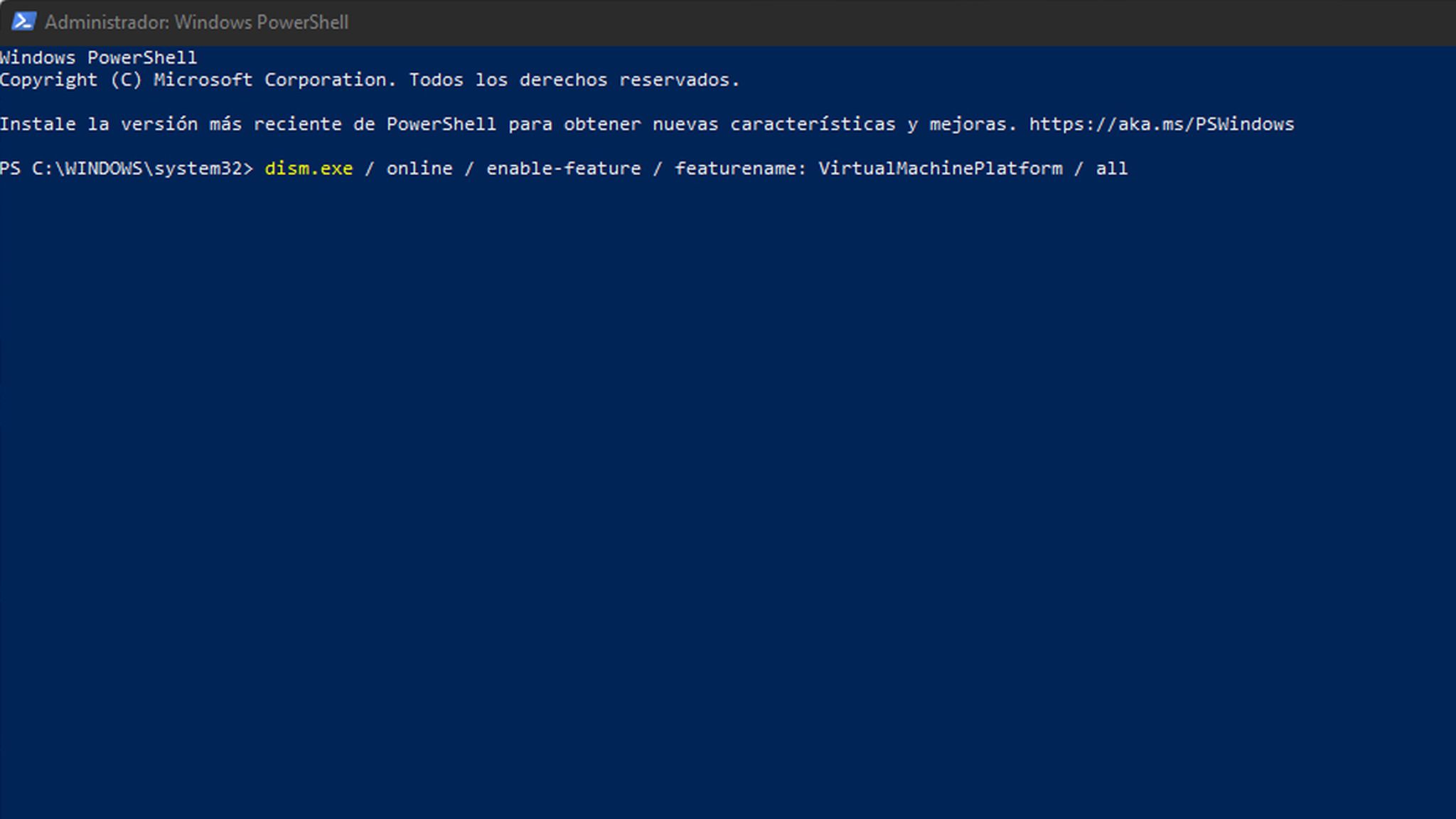 Cómo instalar el subsistema Linux en Windows 11