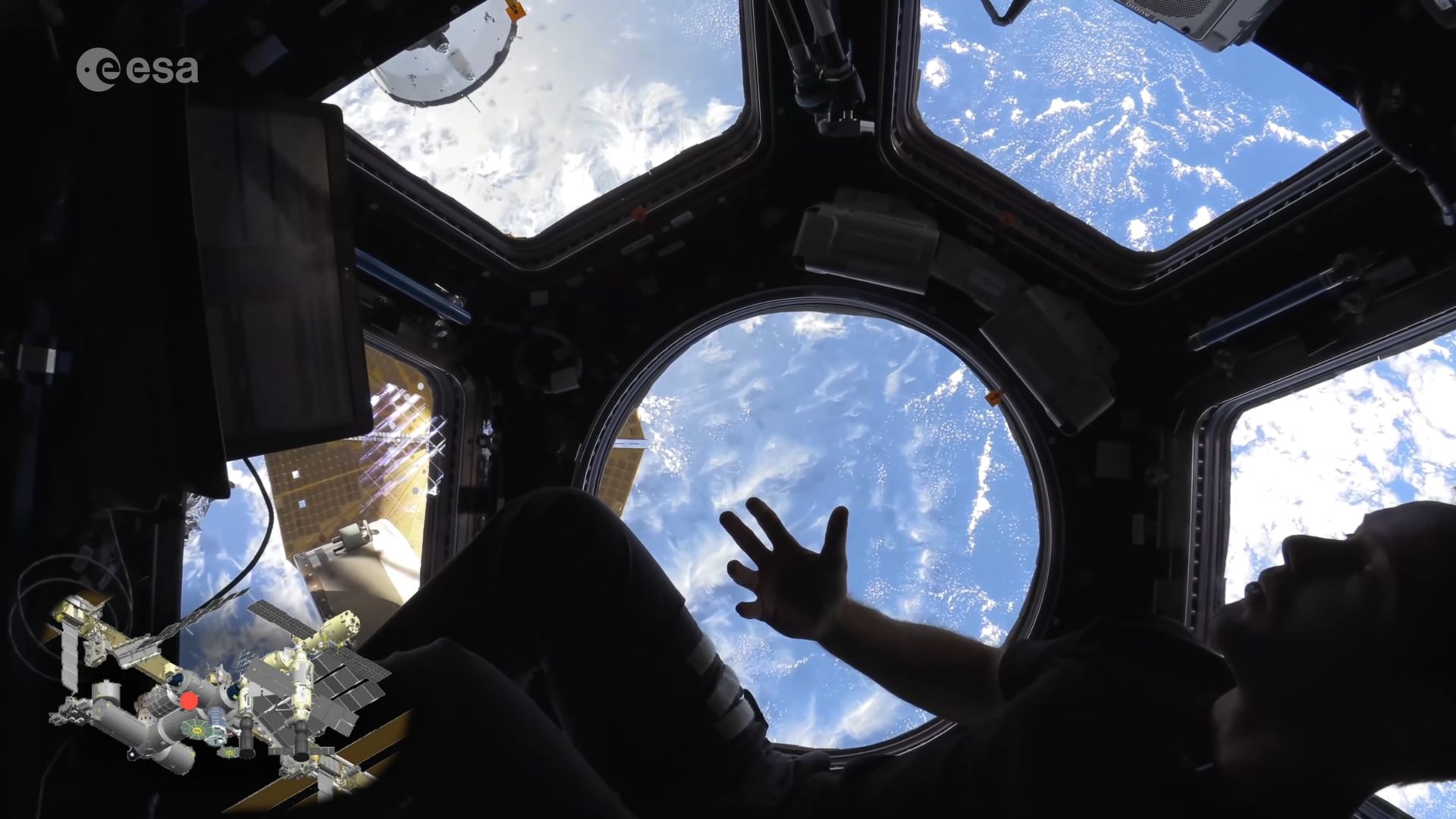 Vemos por primera vez el interior de la Estación Espacial Internacional ...