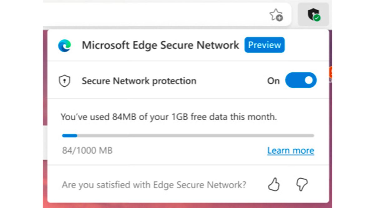 Microsoft Edge contará con VPN integrada de la mano de Cloudfare