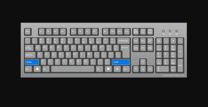 Usos de la tecla SHIFT de tu teclado que seguramente no conocías