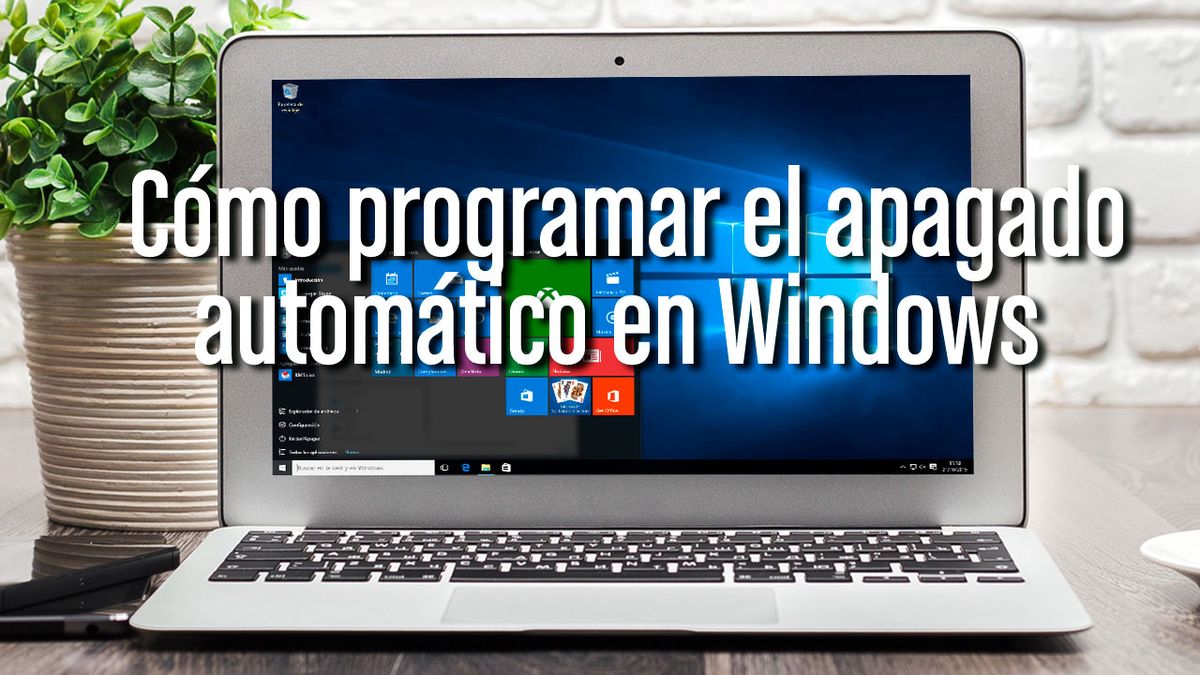Trucos para programar el apagado automático en Windows 10