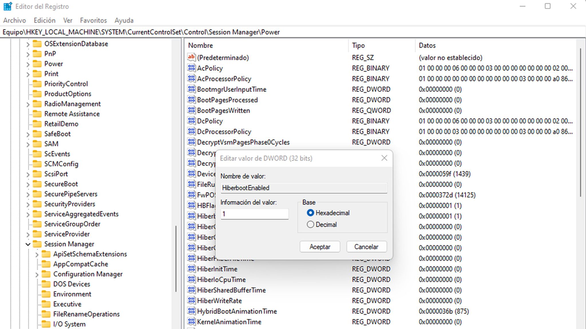 Modificaciones del Registro de Windows para mejorar el rendimiento de ...