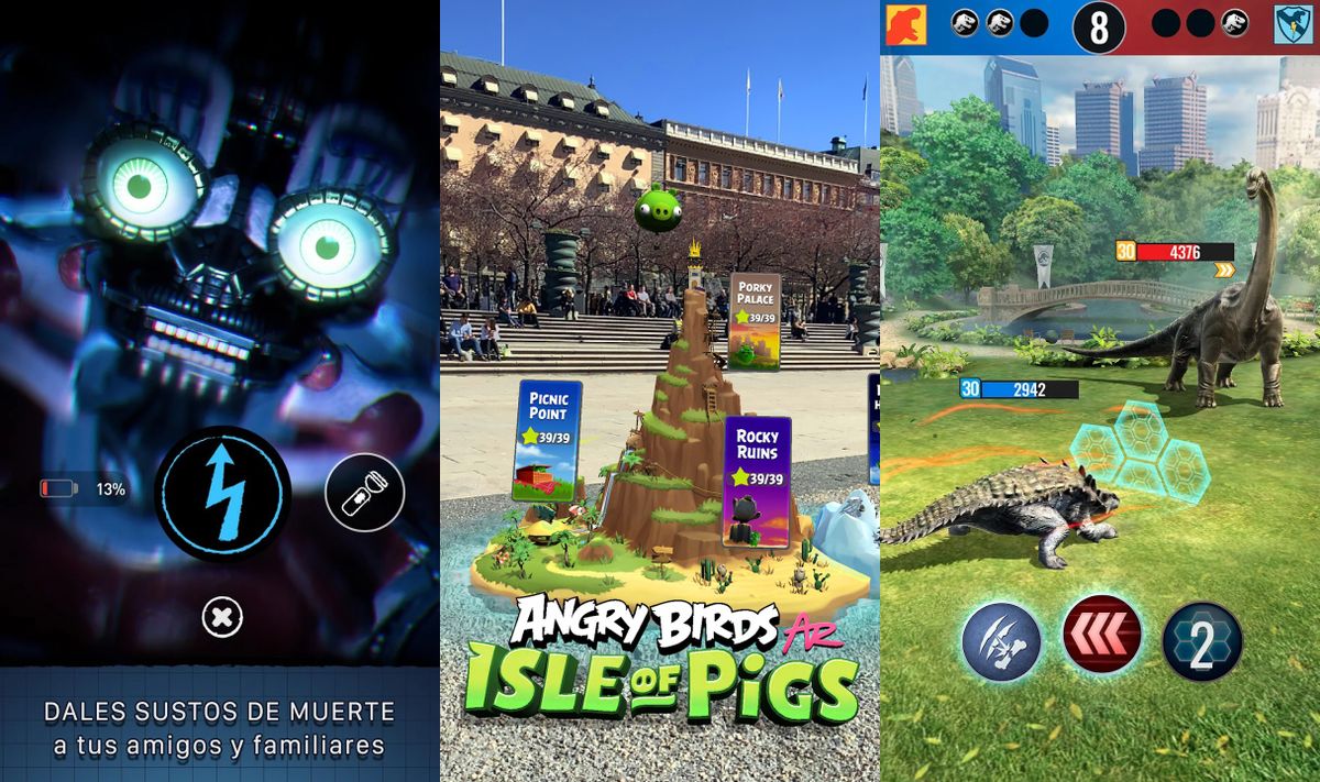 Los 7 mejores juegos de realidad aumentada y alternativa para iPhone y Android