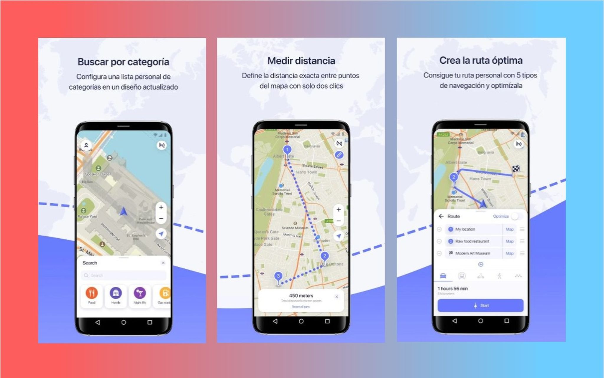 Las 7 mejores alternativas a Google Maps en Android e iOS