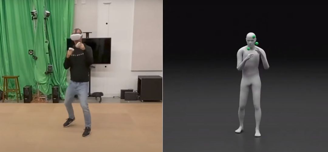 Meta demuestra cómo sabe la postura del usuario de sus gafas Meta Quest ...