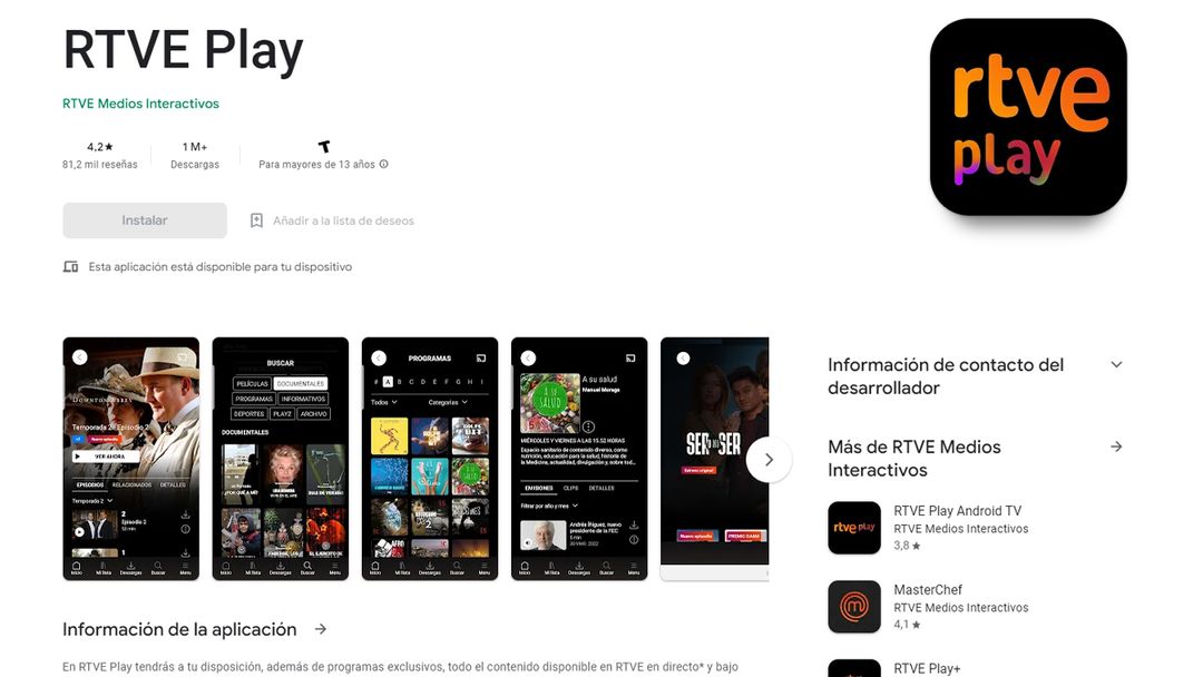 Cómo ver La 1 y La 2 de RTVE en directo en tu móvil o tablet (iOS ...