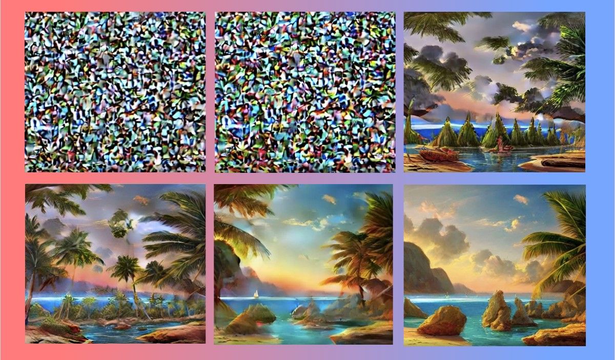 Así funciona, paso a paso, la IA Stable Diffusion al crear imágenes desde texto