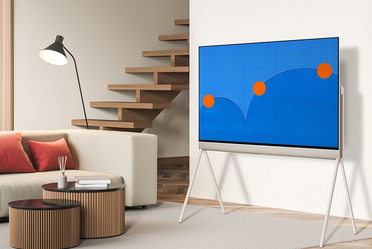 LG presenta sus dos nuevos televisores lifestyle con panel OLED: Easel ...