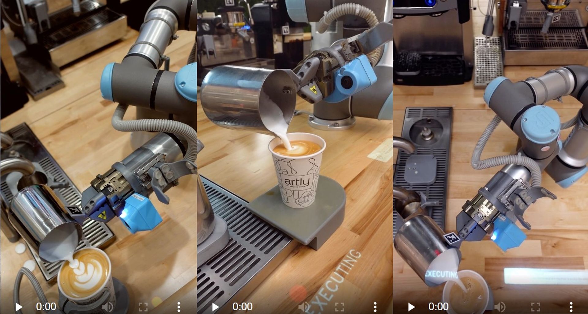 Así funciona el robot barista que realiza cafés premium con creaciones ...