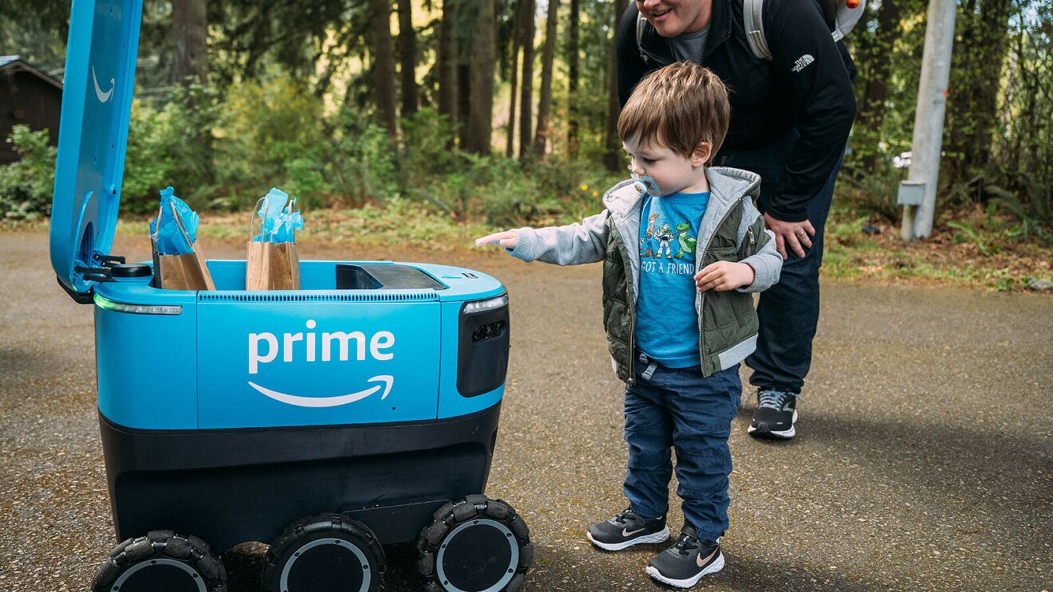 Amazon acaba las pruebas de su robotito de reparto Scout