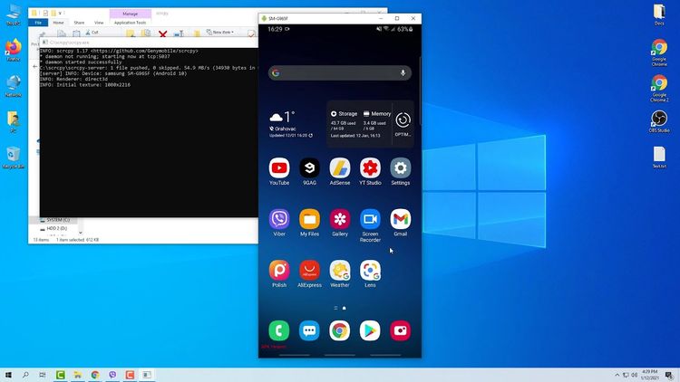 Así puedes usar y controlar tu smartphone Android desde tu PC con Windows