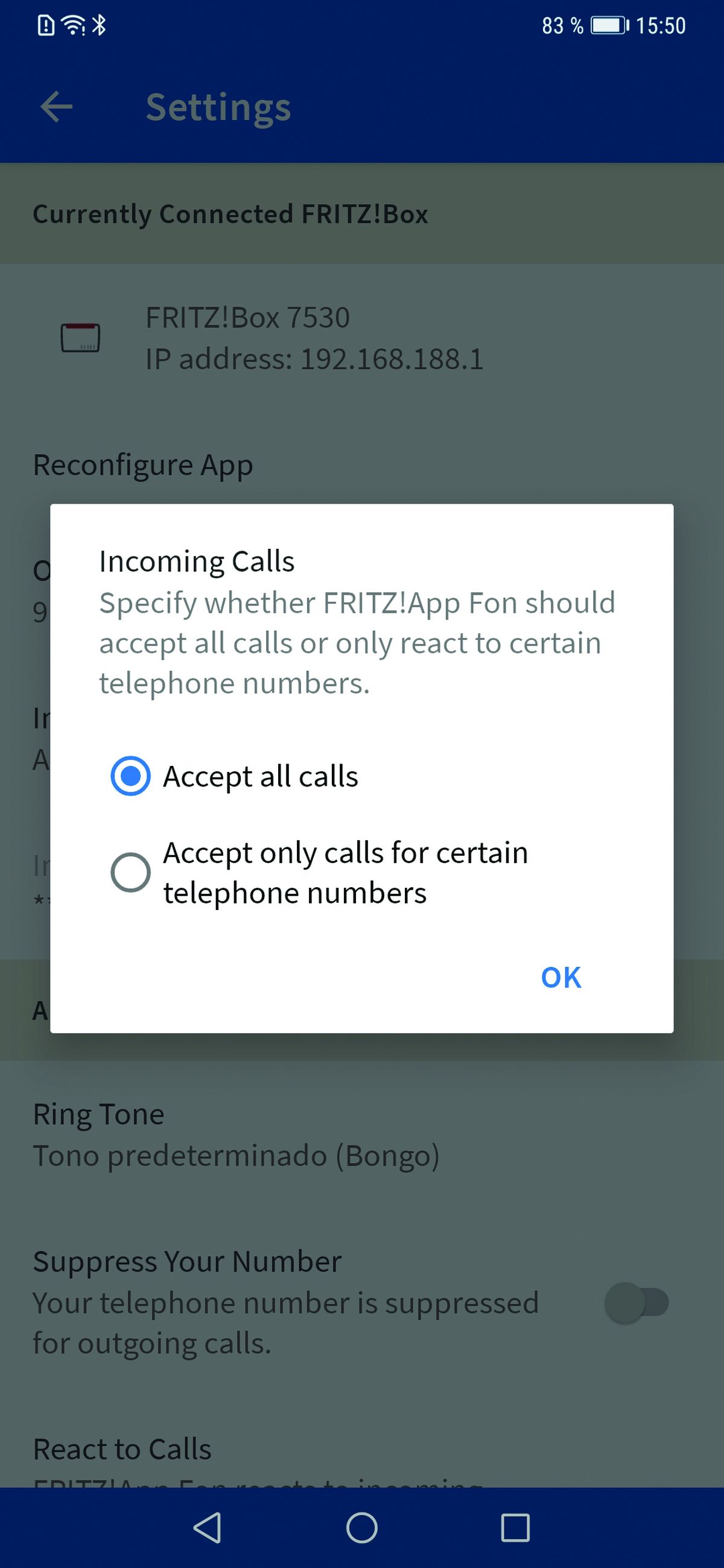 Llamadas con el teléfono fijo desde el móvil utilizando un router y la ...