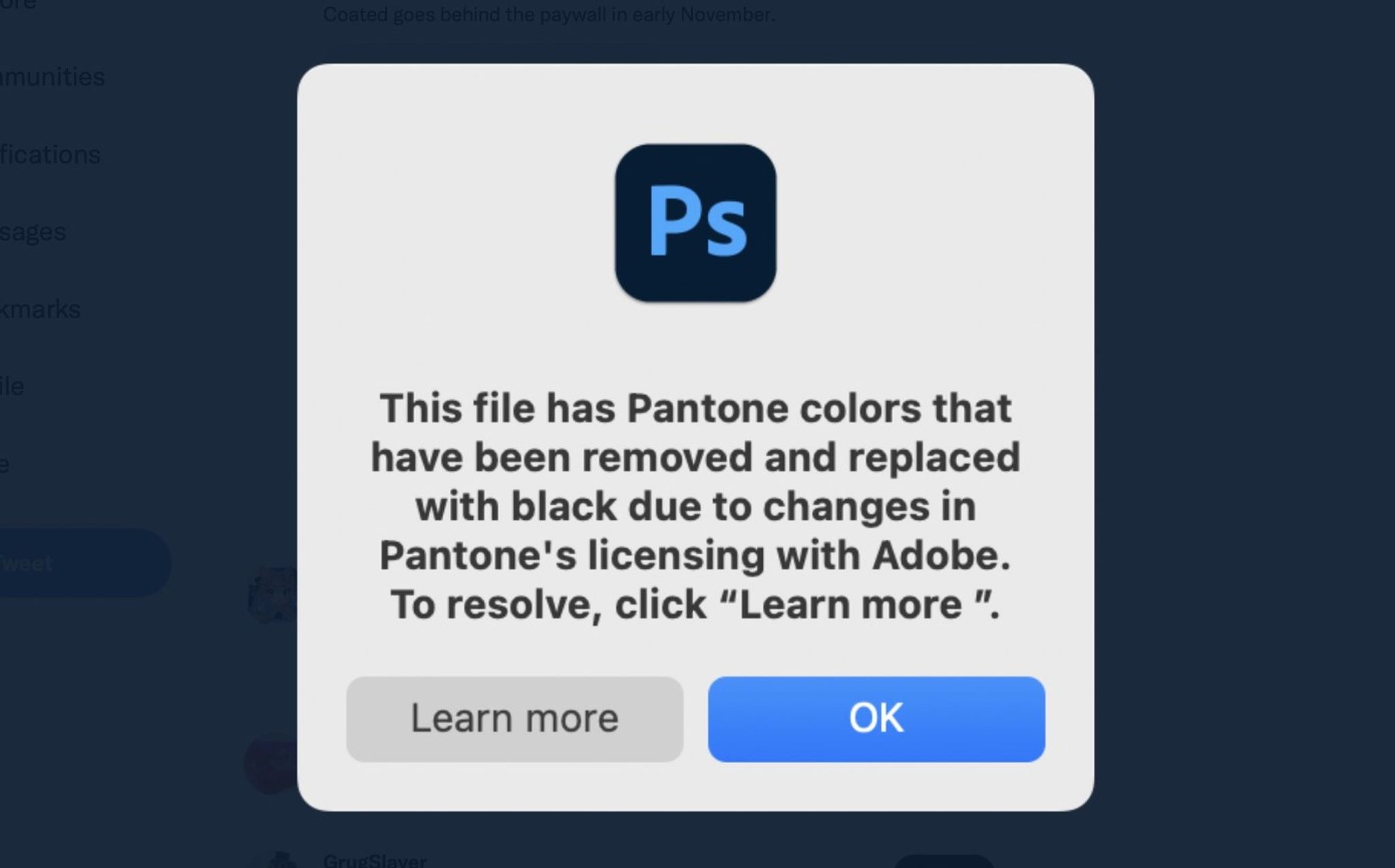 Adobe exige una suscripción si quieres tener todos los colores Pantone ...