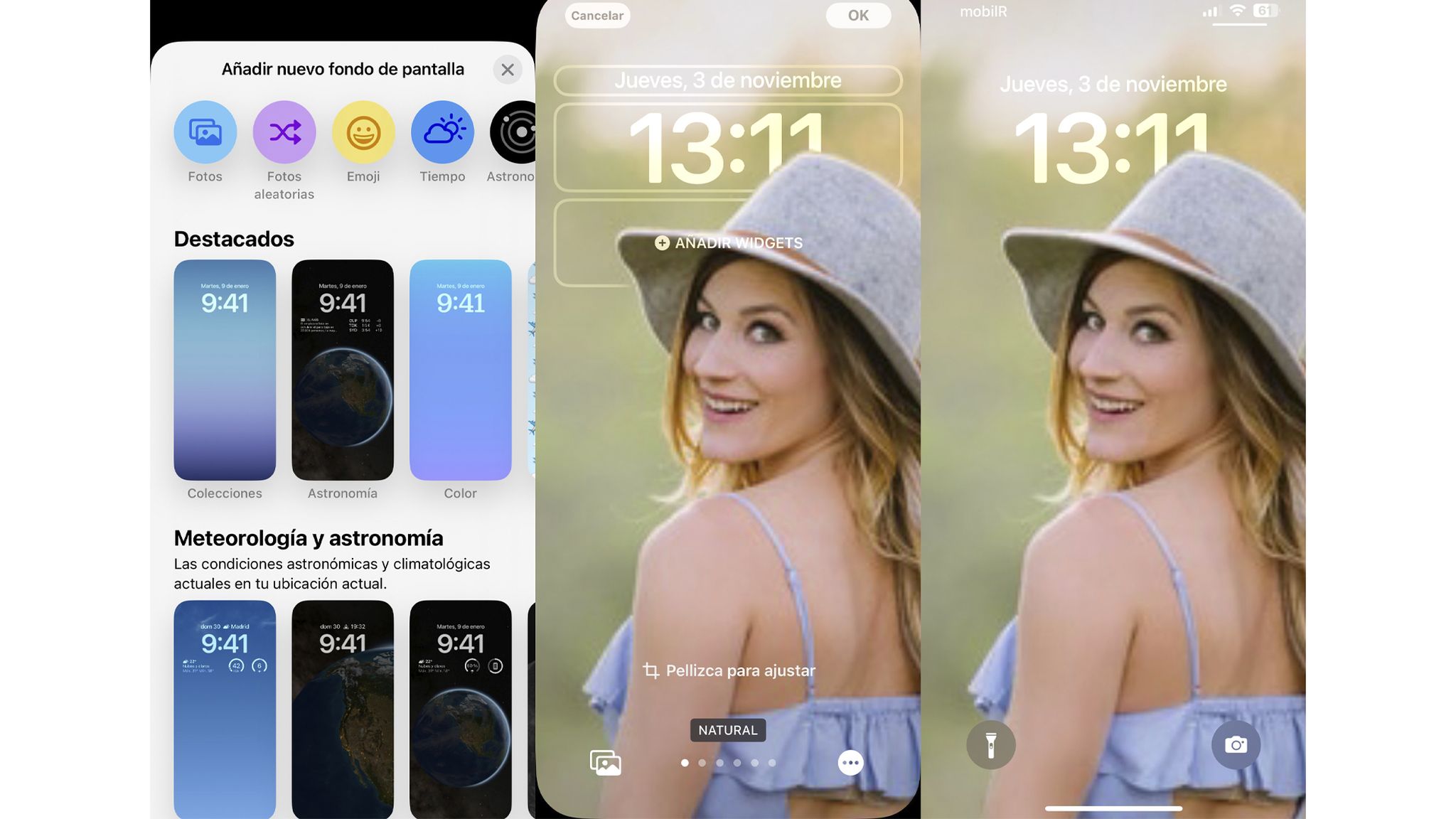 Cómo personalizar la pantalla de bloqueo en iOS 16