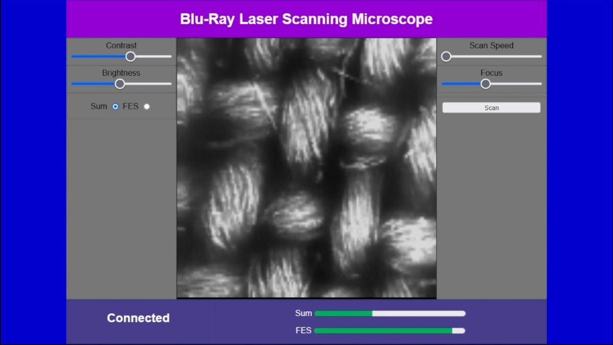¿Tu reproductor de Blu-ray acumula polvo? Conviértelo en un microscopio ...