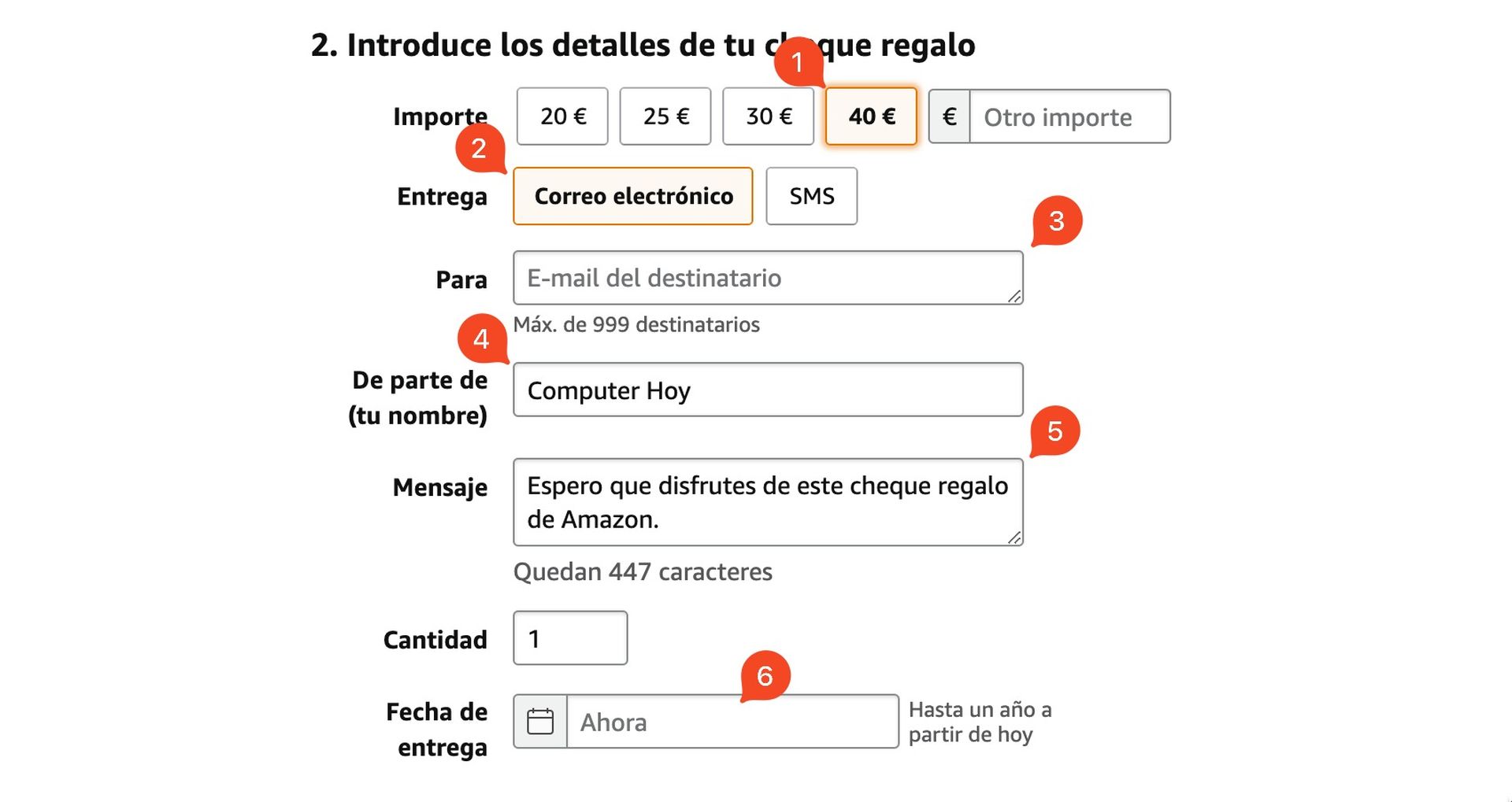 Cheques regalo de Amazon: todo lo que debes saber si vas a regalar uno