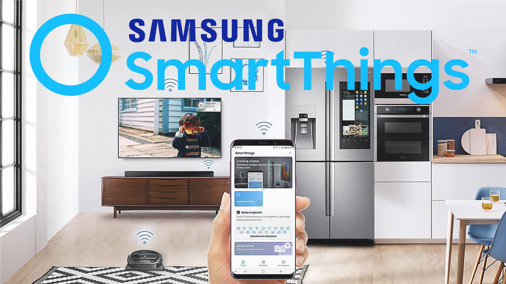 Primera imagen de la SmartThings Station de Samsung para cargas ...