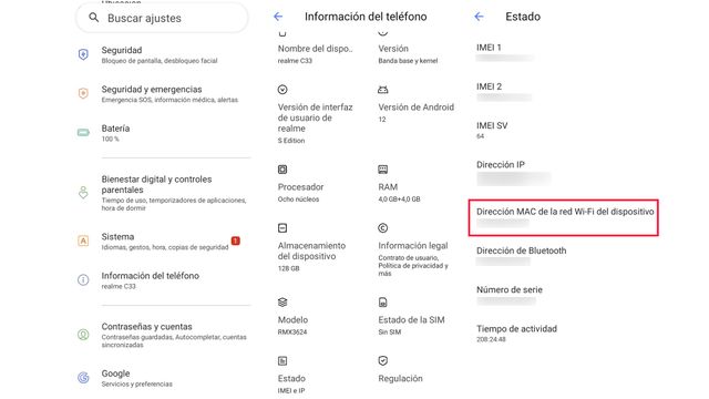 Cómo encontrar la dirección MAC en Windows 11, Mac OS y móviles Android ...