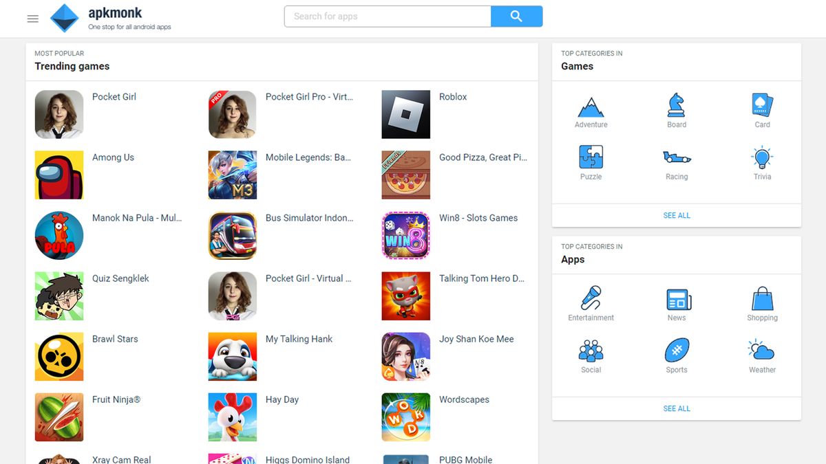 Las mejores webs para descargar aplicaciones y juegos en Android – Es ...