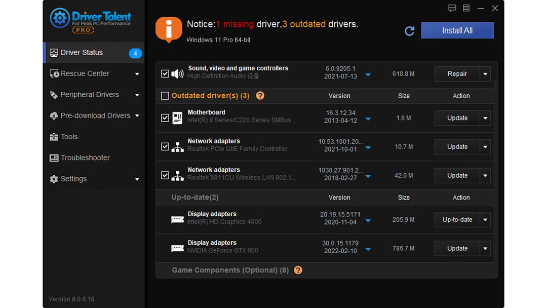 Los mejores programas para buscar y actualizar drivers en Windows