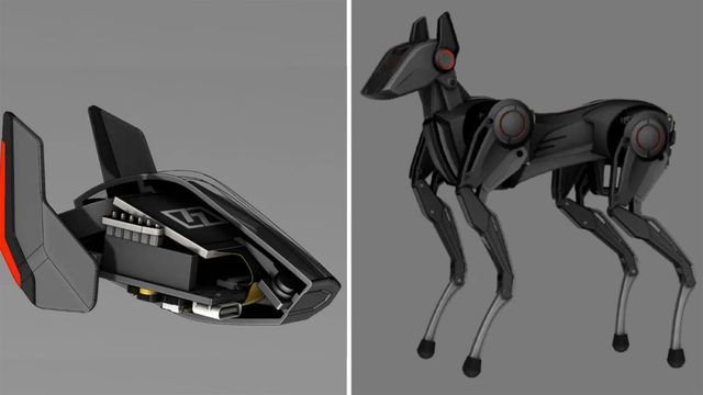 Crean el primer perro robótico del mundo impulsado por inteligencia ...