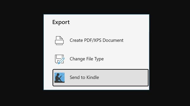 Amazon Kindle y Microsoft Word ya son oficialmente amigos