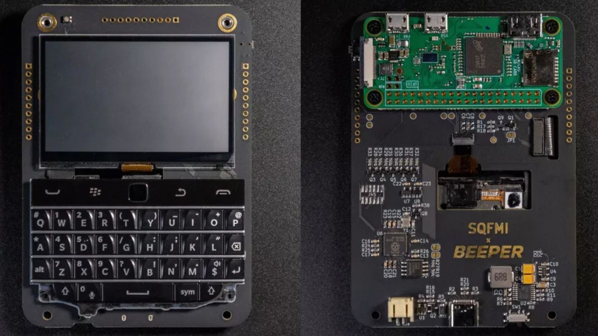 Beepberry: el nuevo juguete para "hackers" que integra un teclado ...