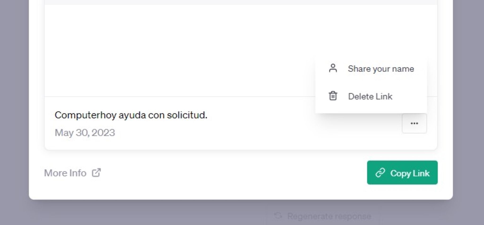¿Cómo funcionan los enlaces compartidos de ChatGPT y cuándo deberías utilizarlos?