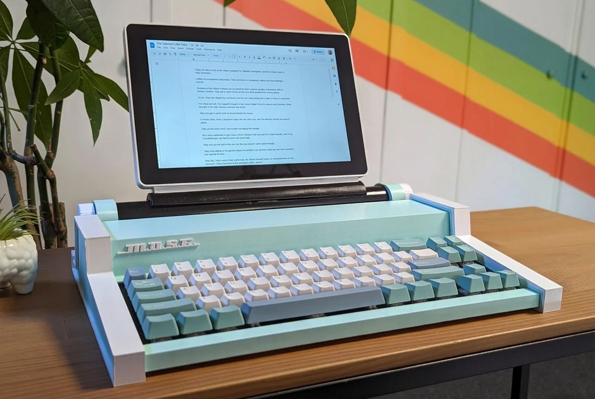 MUSE, el PC retro creado con una Raspberry Pi, que evita la procrastinación