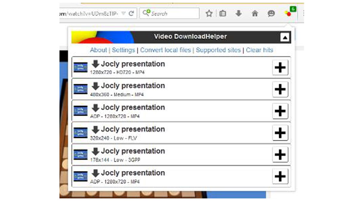 Herramientas para descargar cualquier vídeo de cualquier web