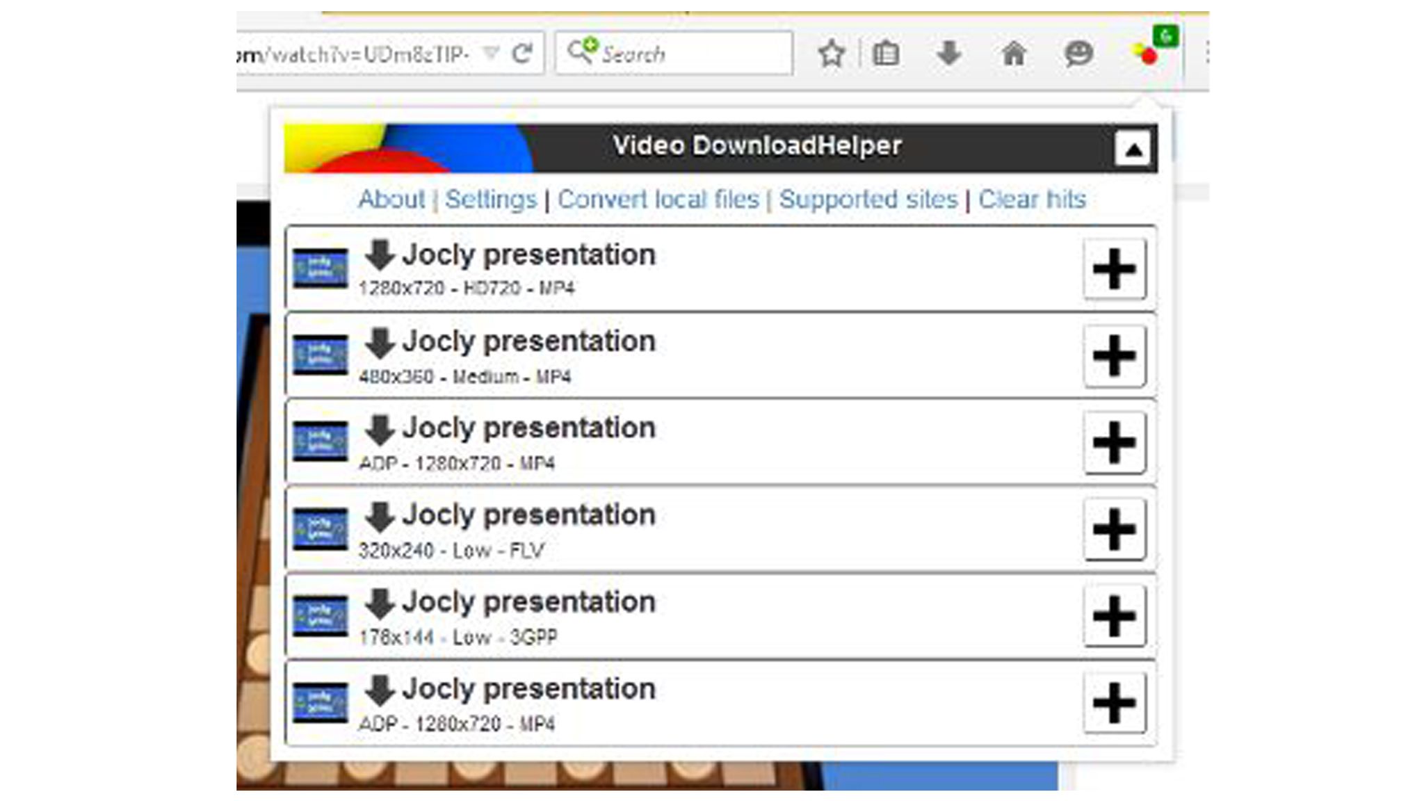 Herramientas para descargar cualquier vídeo de cualquier web