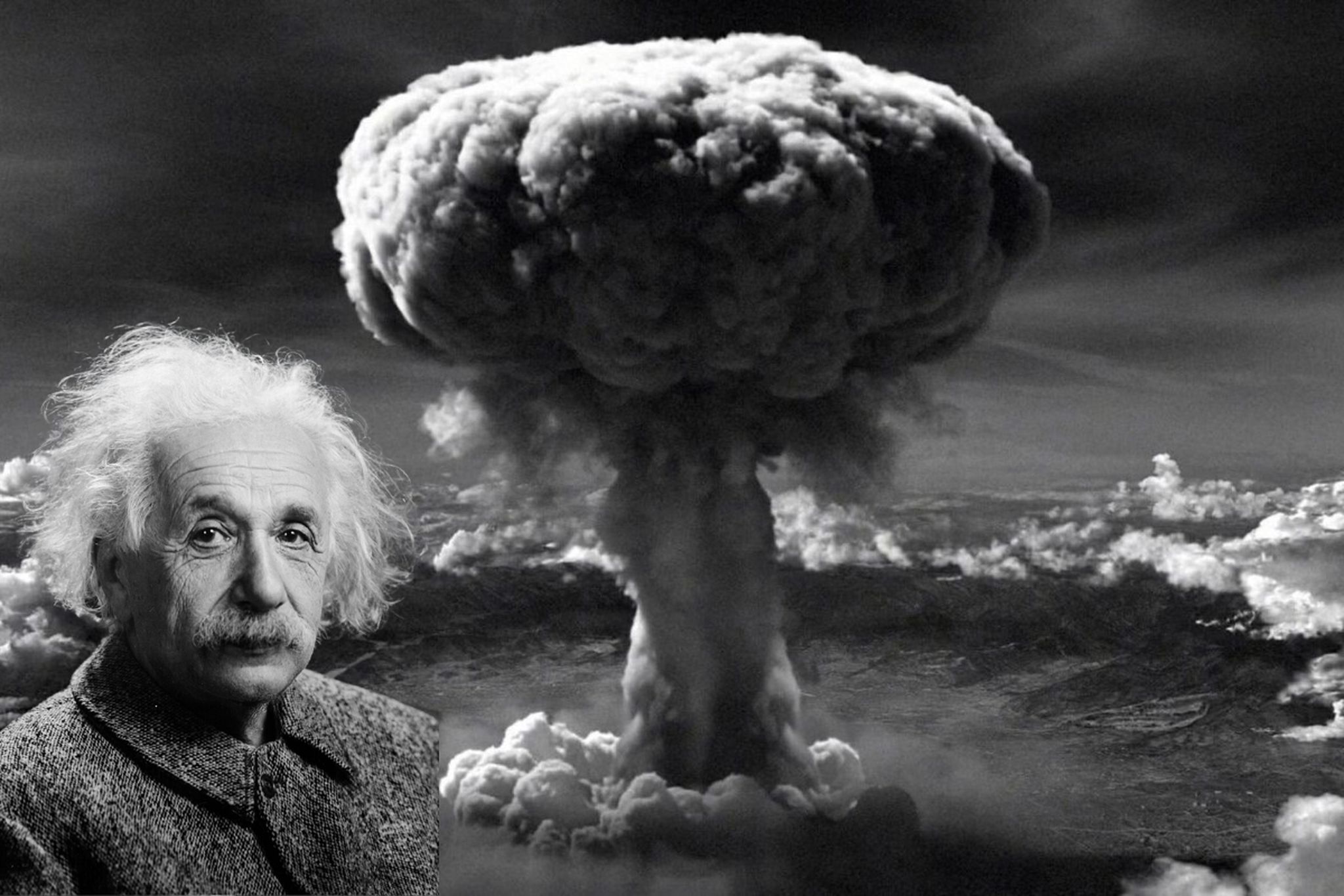 Qué relación tuvo Albert Einstein con la creación de la bomba atómica y ...