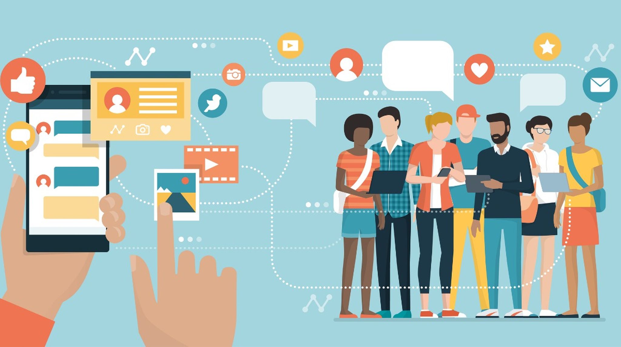 La evolución de las redes sociales y su impacto en los jóvenes: ¿Cómo ...