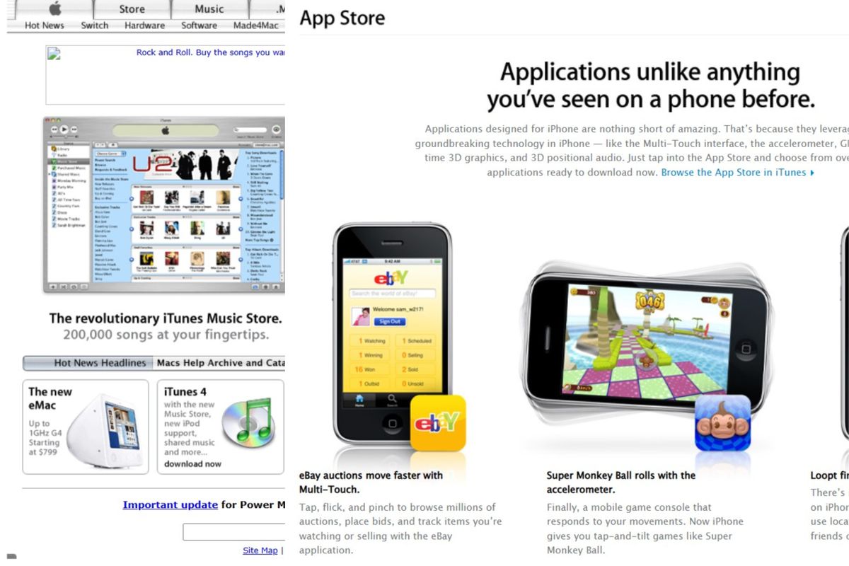 La manzana que cambió la historia: así ha evolucionado Apple con el ...