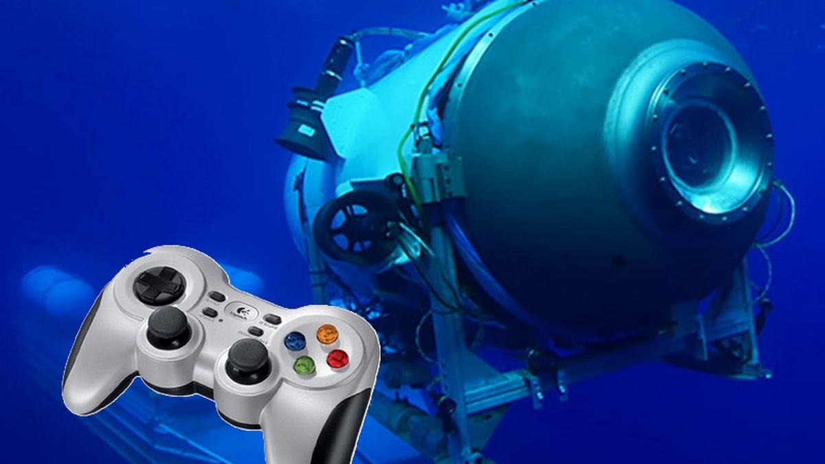 Por qué manejar el submarino desaparecido con el gamepad de 40 euros de ...