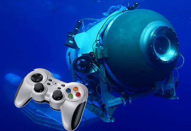 Por qué manejar el submarino desaparecido con el gamepad de 40 euros de ...
