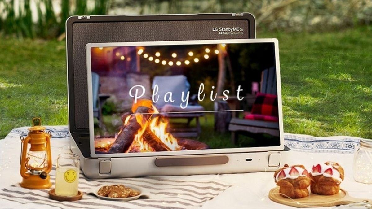 LG StandbyMe Go, la tele inalámbrica con pantalla táctil dentro de una ...