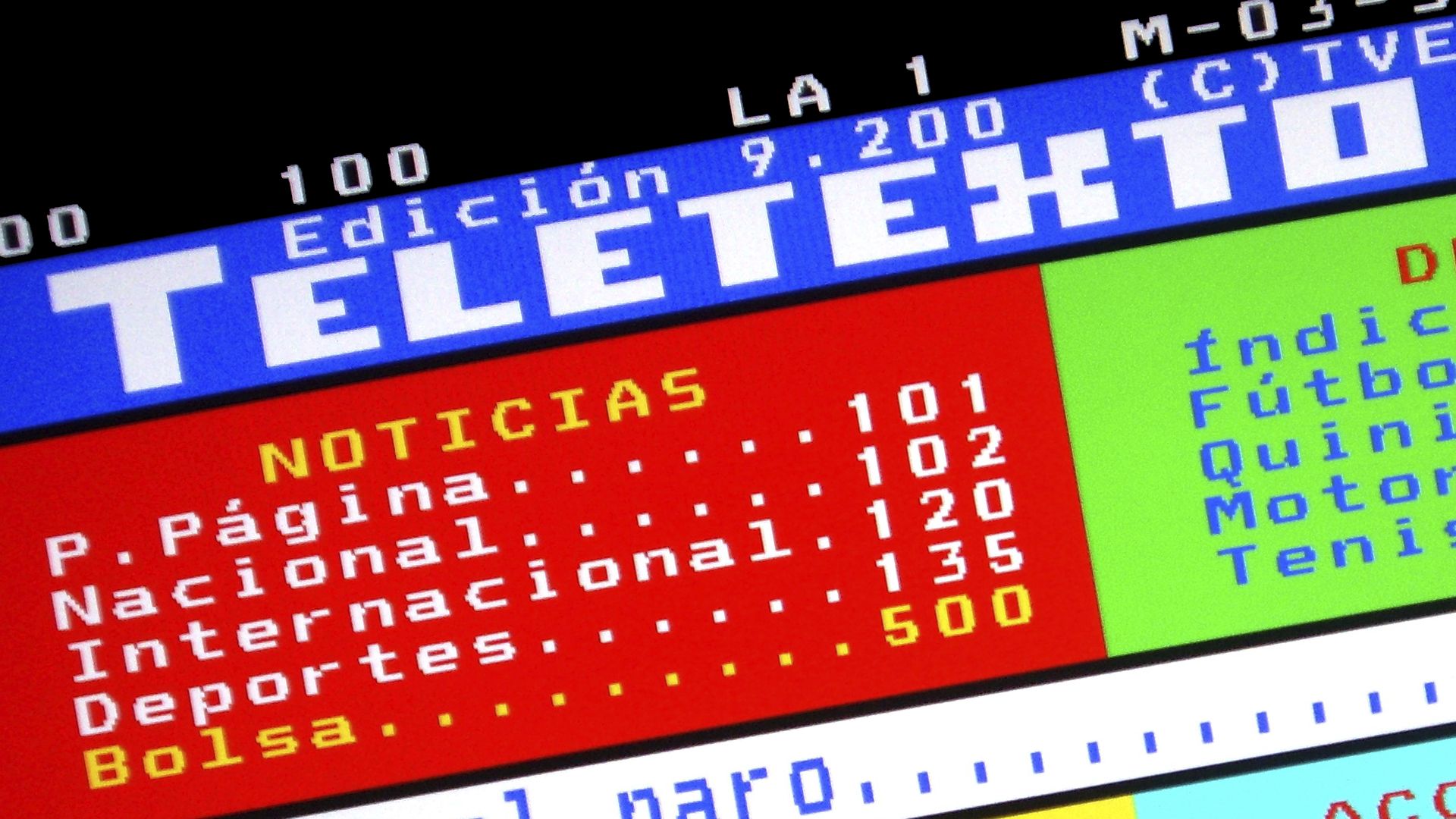 Cómo ver el teletexto online por Internet