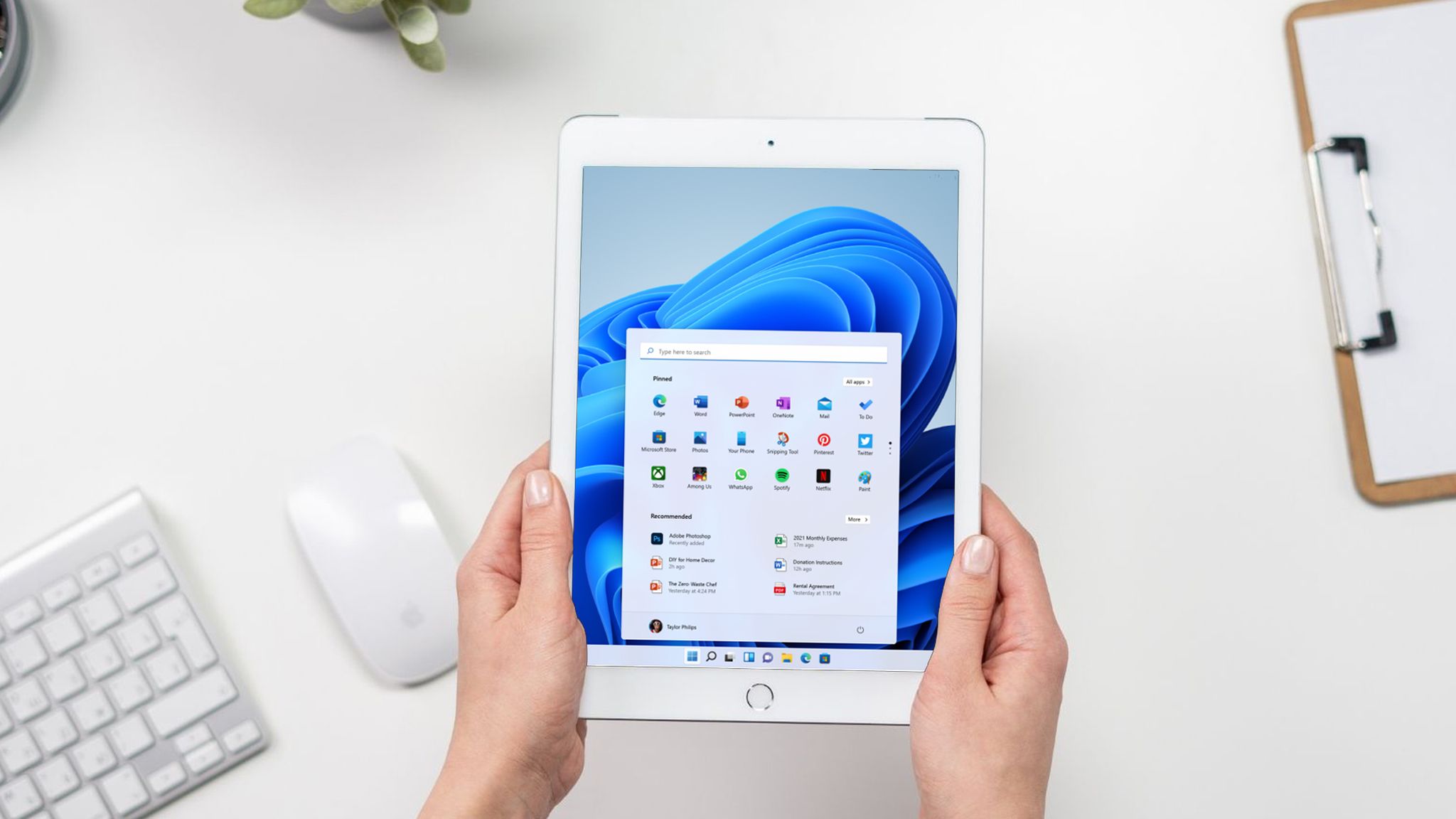 Cómo utilizar Windows 11 en un iPad