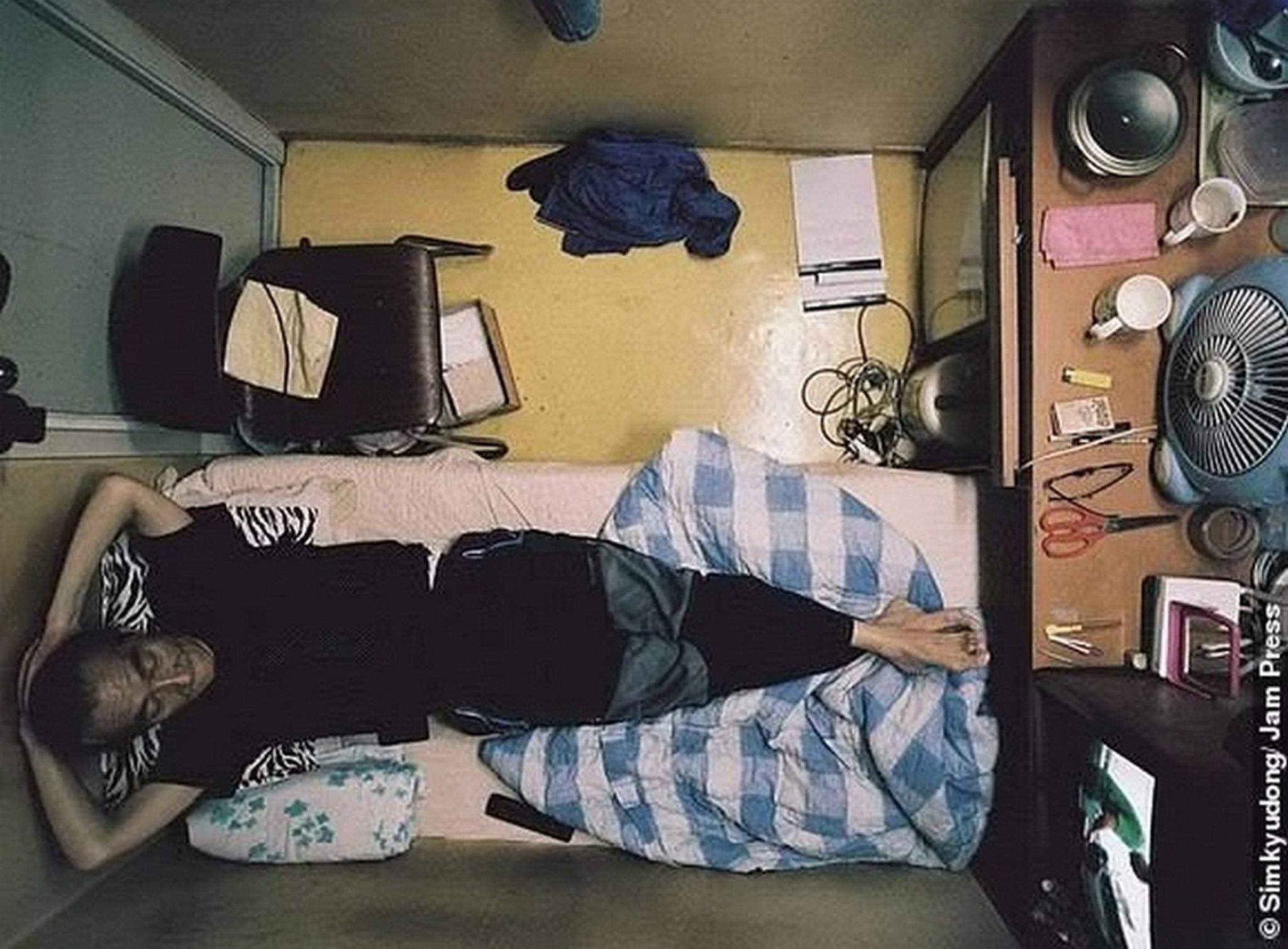 Goshiwon, las casas de 5 metros cuadrados de Corea del Sur, con un ...