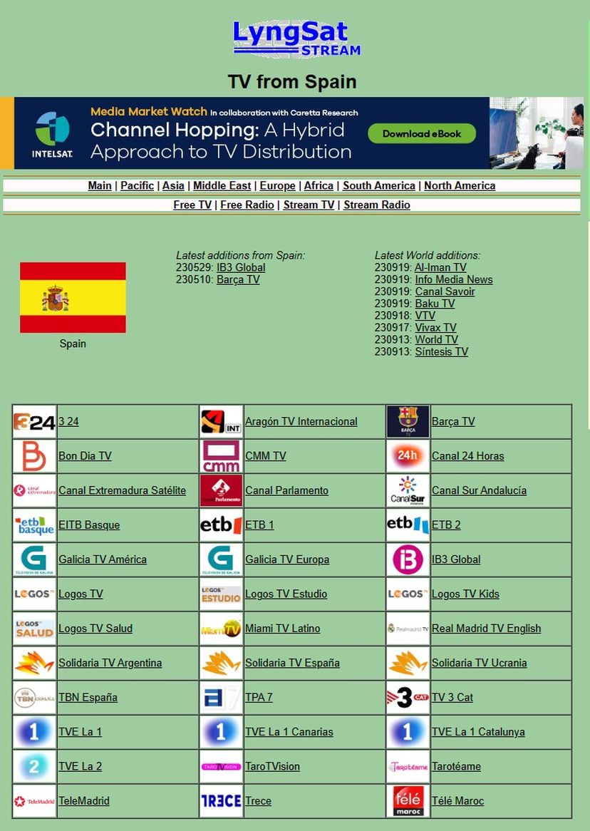 Las mejores webs para ver la TDT sin instalar nada: miles de canales de TV gratis para ver en tu ...