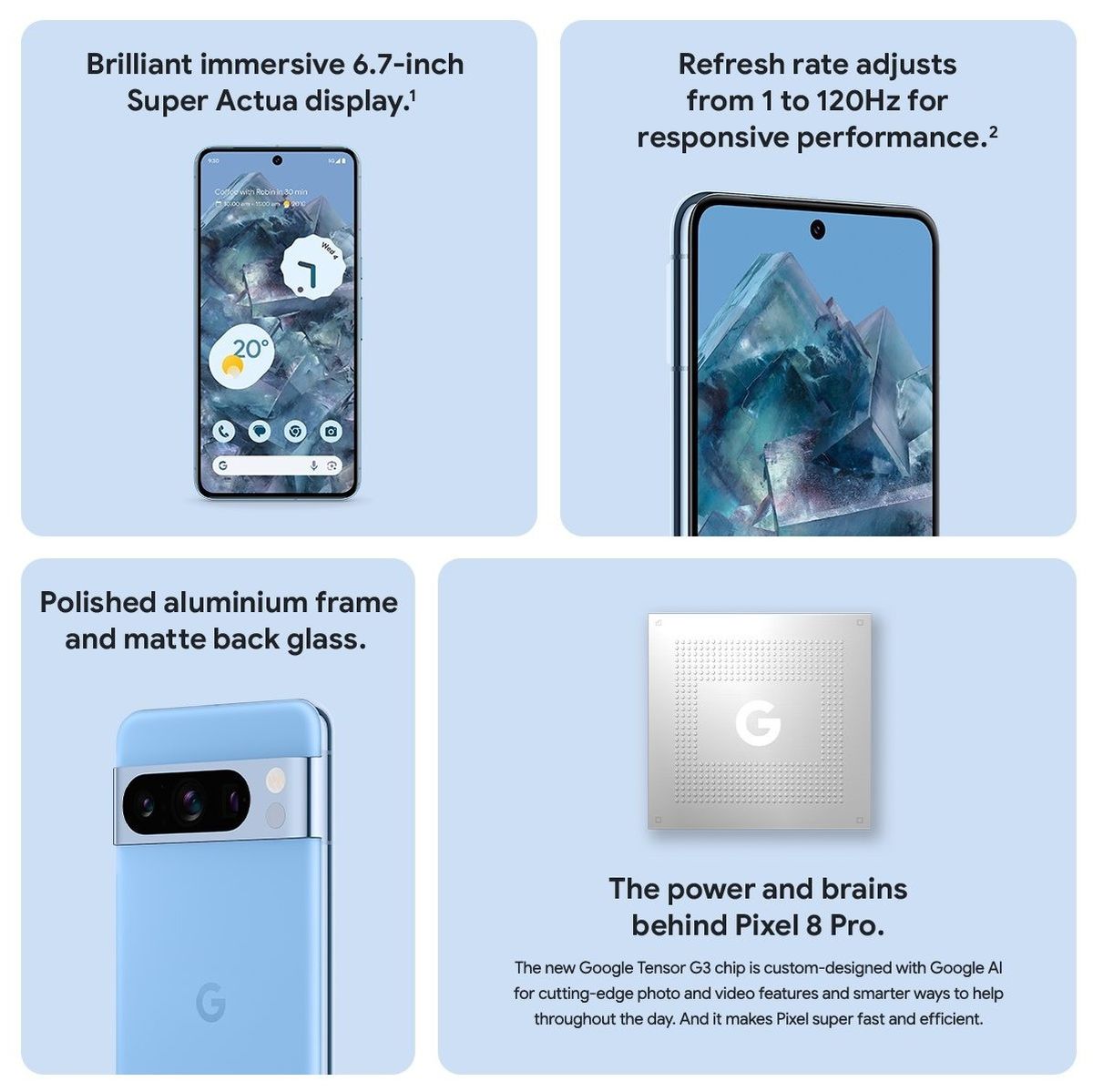 Los Pixel 8 se filtran en todo su esplendor: 7 años de actualizaciones ...