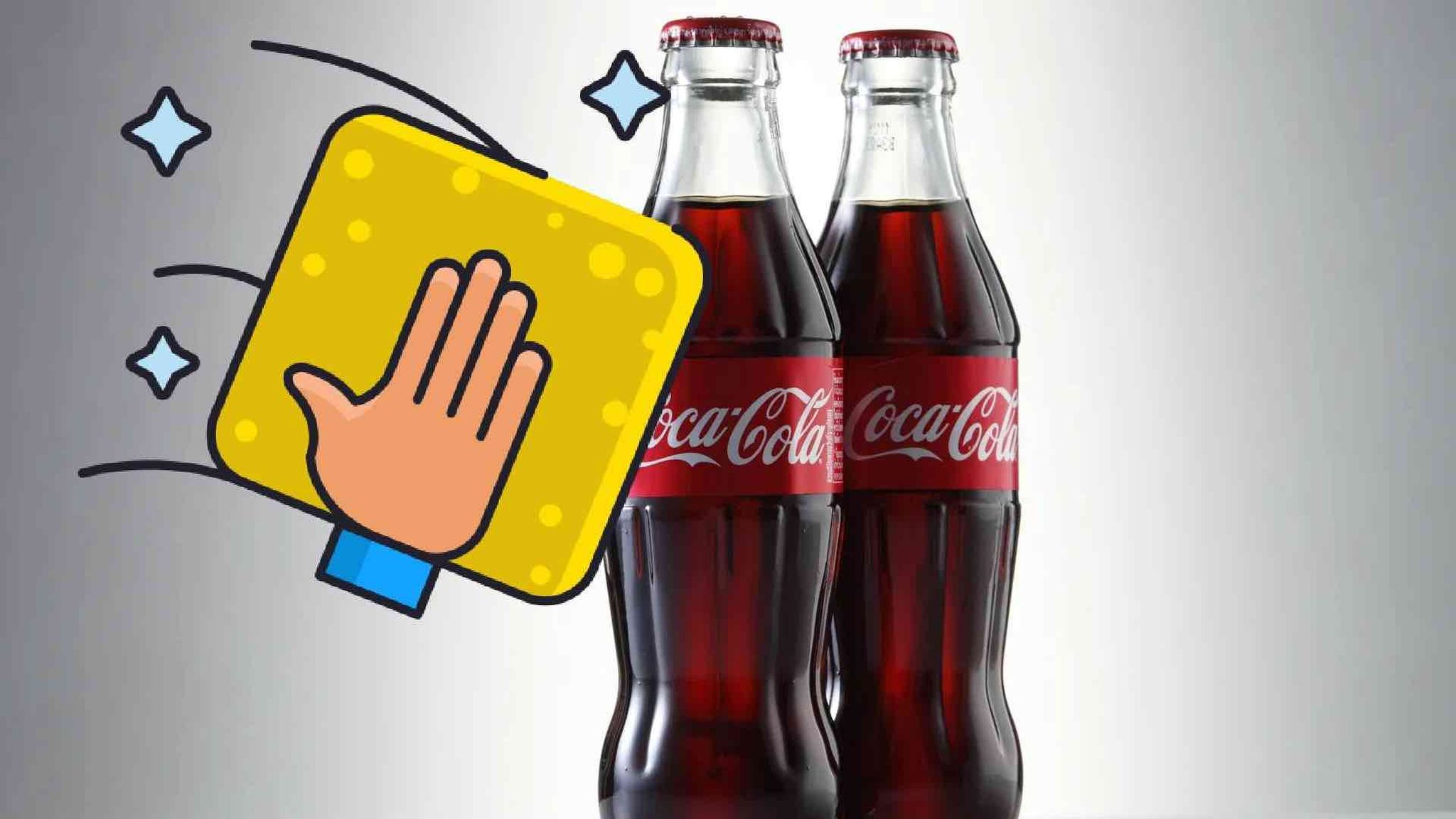 Cosas que no sabías que puedes limpiar con Coca-Cola