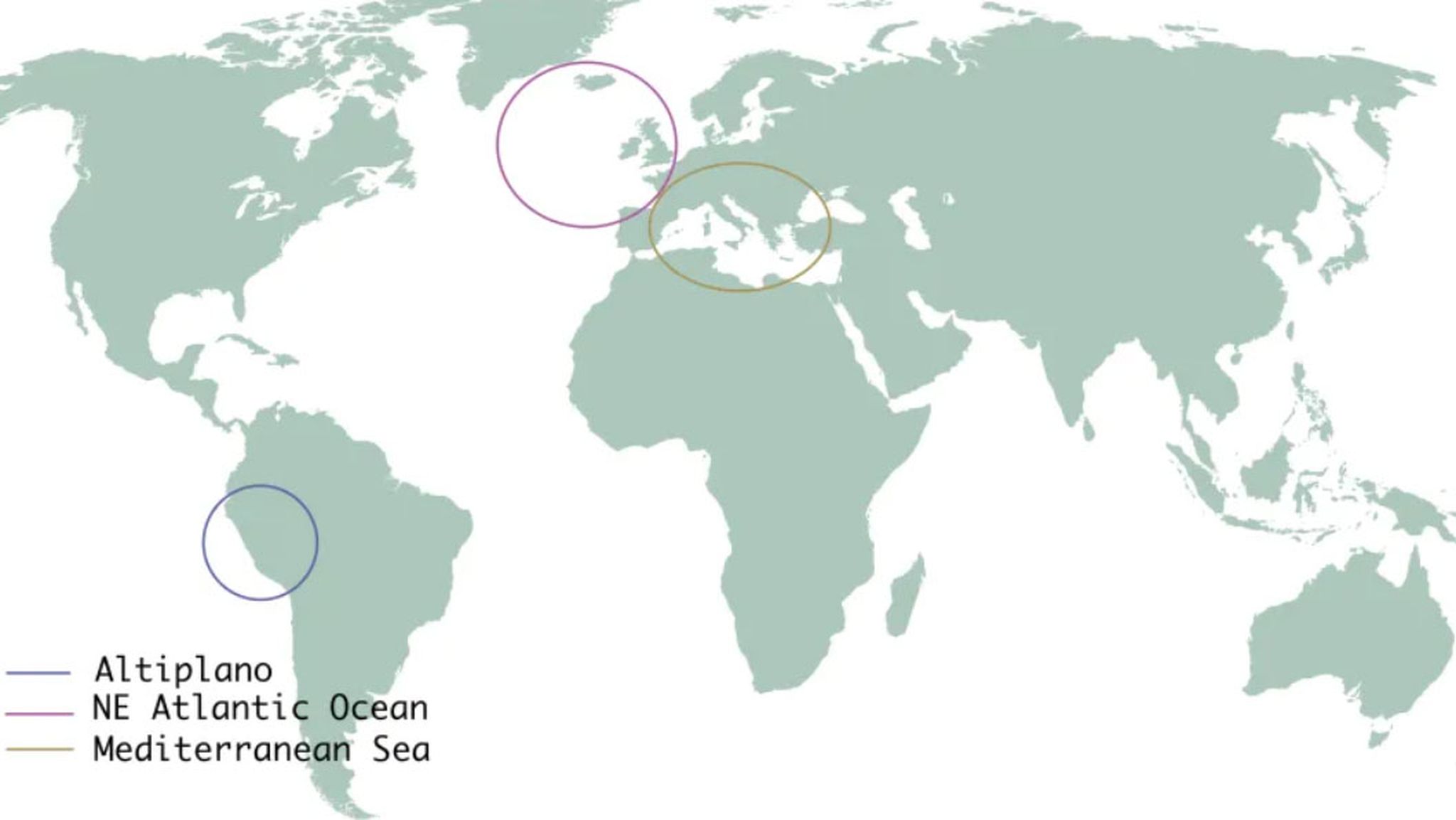 Este mapa muestra dónde hay más probabilidades de un “súper rayo” y hay ...