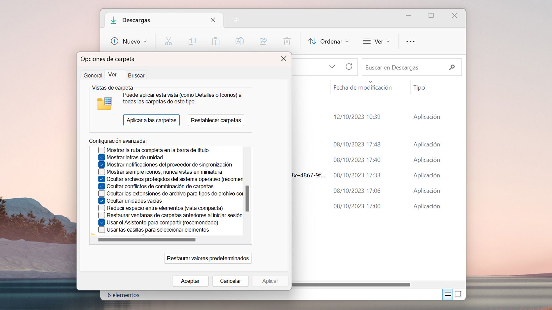 Cómo hacer que Windows 11 muestre siempre las extensiones de los archivos