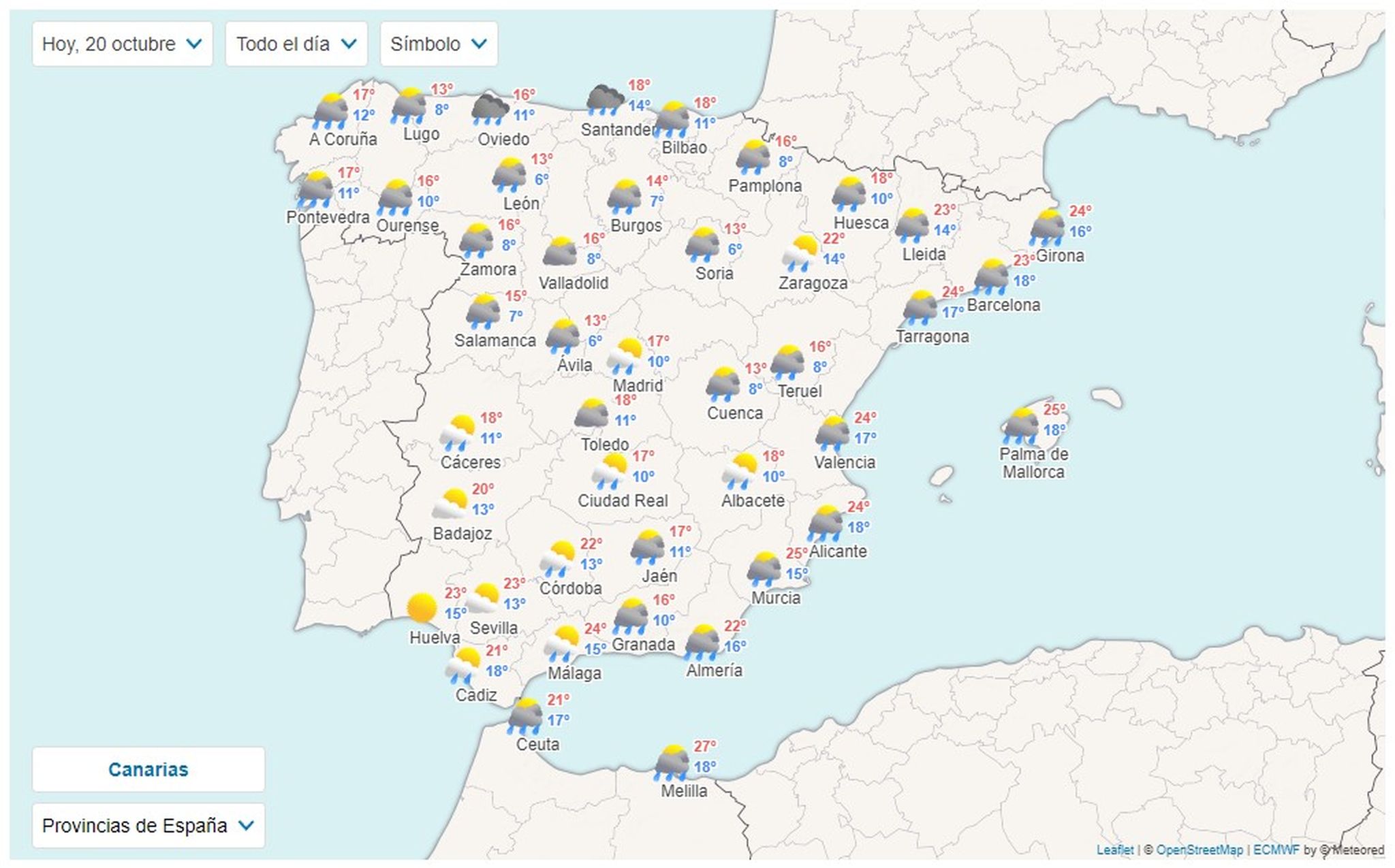 Las mejores webs para conocer la previsión del tiempo