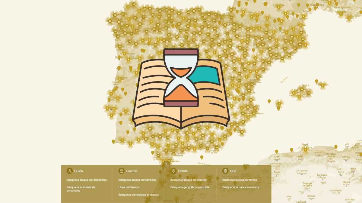 This is how Google Maps of the history of Spain works with more than ...