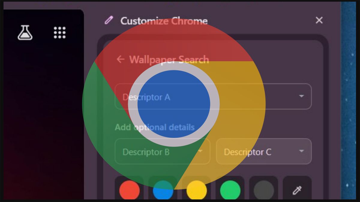 Google is working on an option to change the wallpaper in Chrome using ...