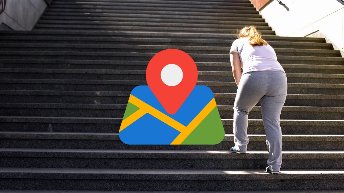 ¿Odias subir y bajar escaleras? Este truco poco conocido de Google Maps ...